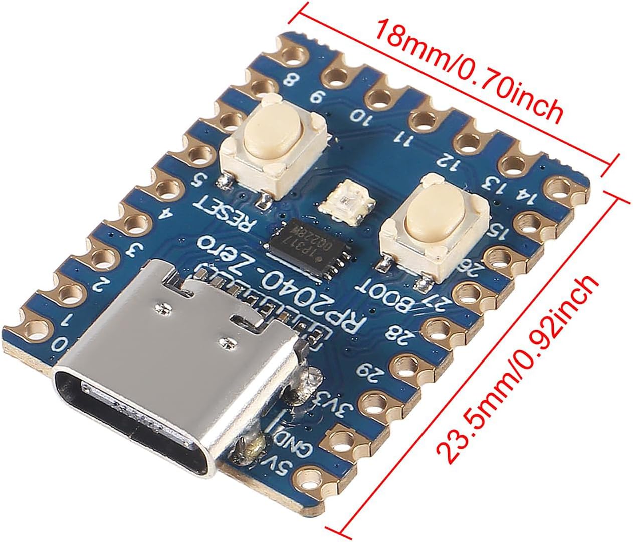 Build a Configurable USB HID Launcher with LED Status Using the Waveshare RP2040 Tiny USB-C ...
